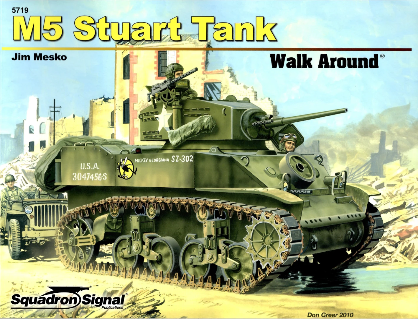M5/M5A1 Stuart Walk Around - Squadron Signal SS5719 - NET-MAQUETTES